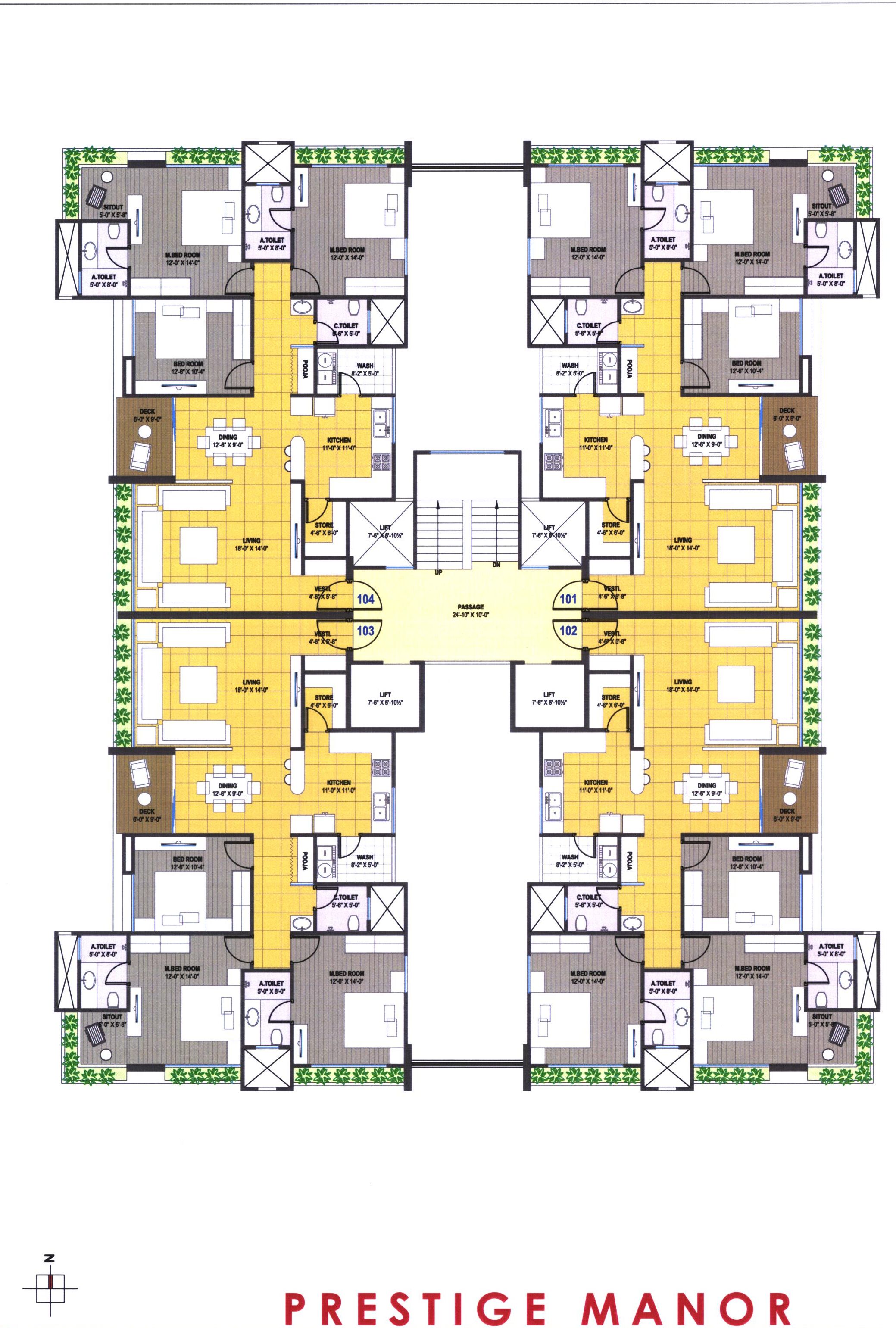 Prestige Manor in Adajan, Surat by Shush Enterprise - RealEstateIndia.Com