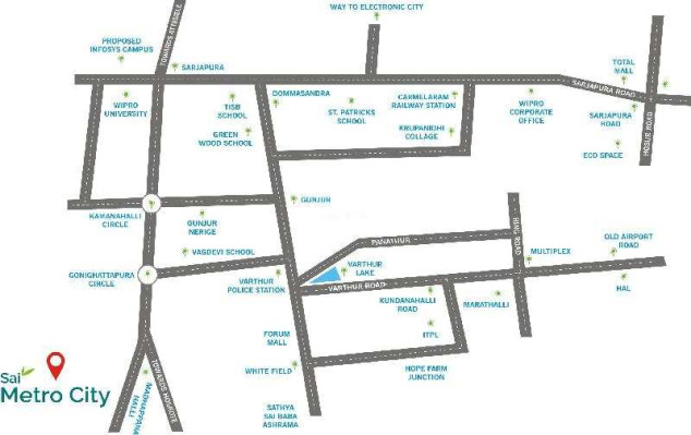 Sai Metro City in Varthur, Bangalore by Sai Reniit Projects Pvt Ltd ...