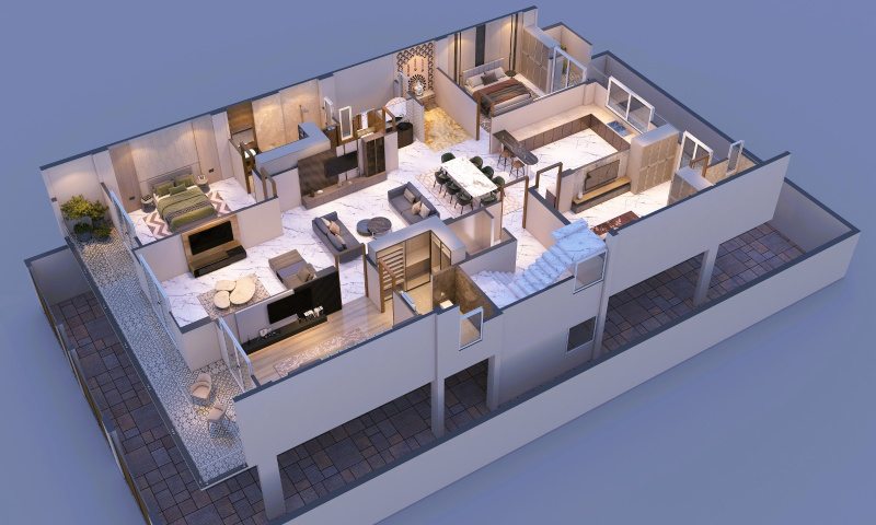 3 BHK 60 Sq. Yards House for Sale in Bank Colony, Bahadurgarh (REI1491273)